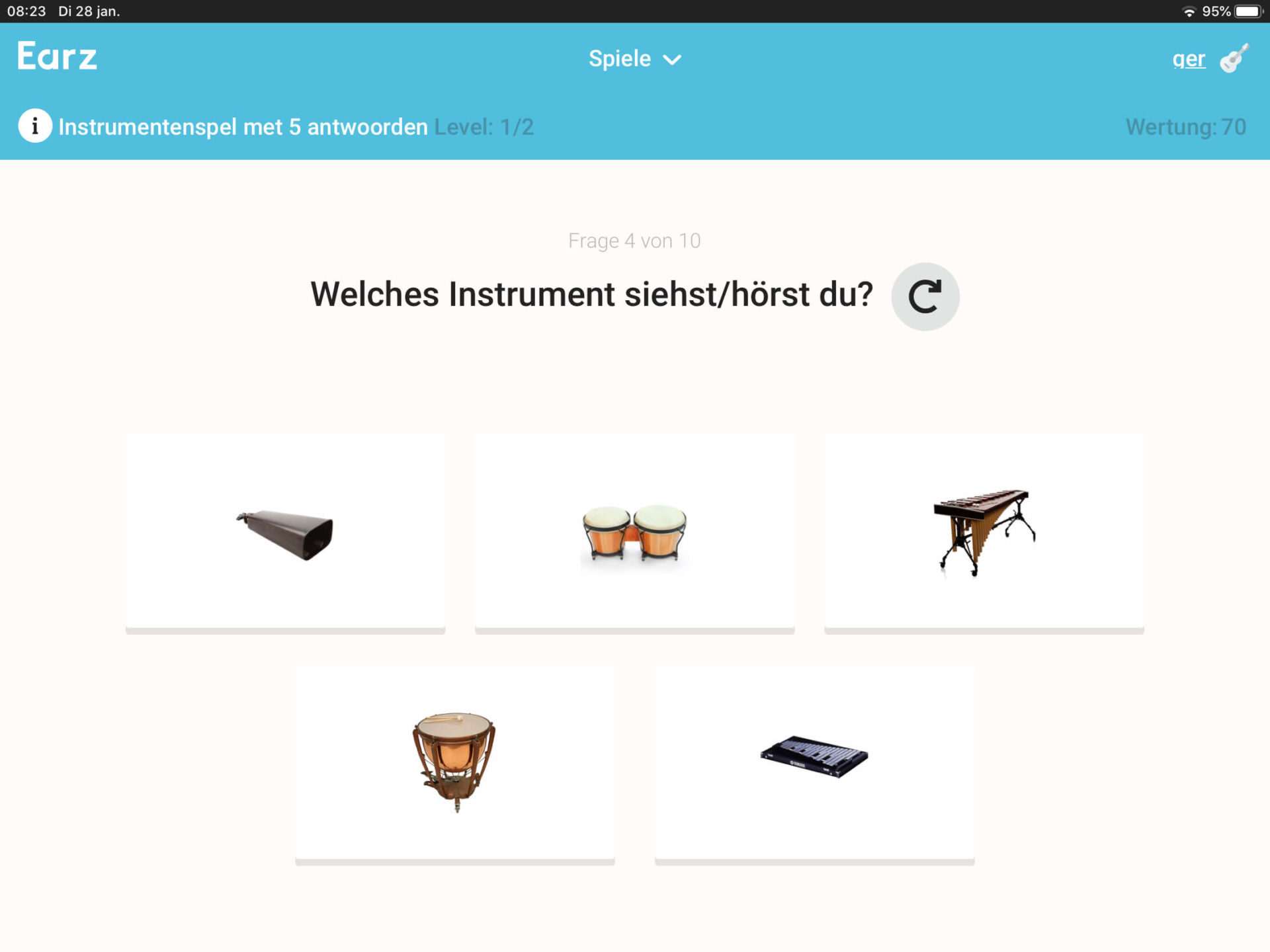 Neue Funktionen zum Anpassen von Spielen - Earz