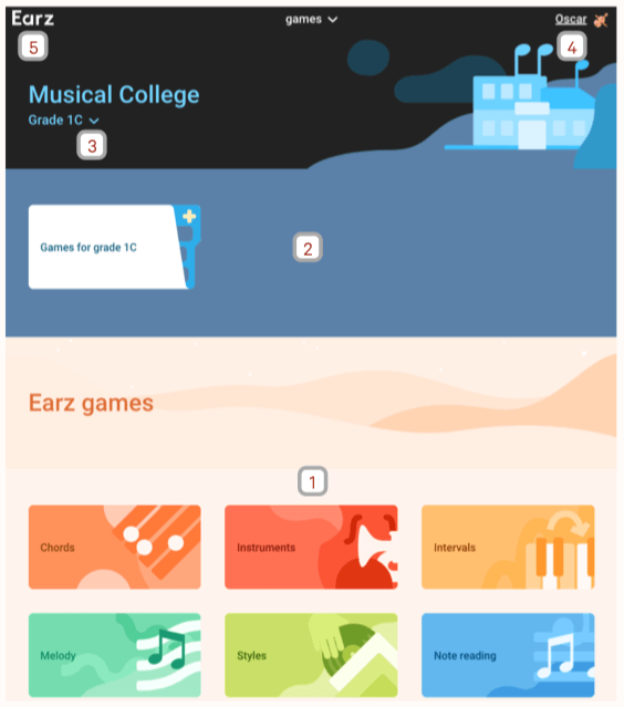 The app - Earz
